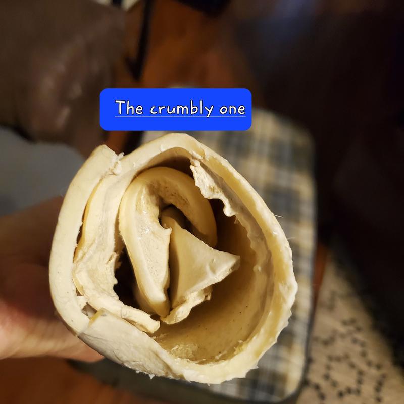 TOP DOG CHEWS Buffalo Beef Cheek Rolls Dog Treat, 5 count, 5 - 6 inches ...