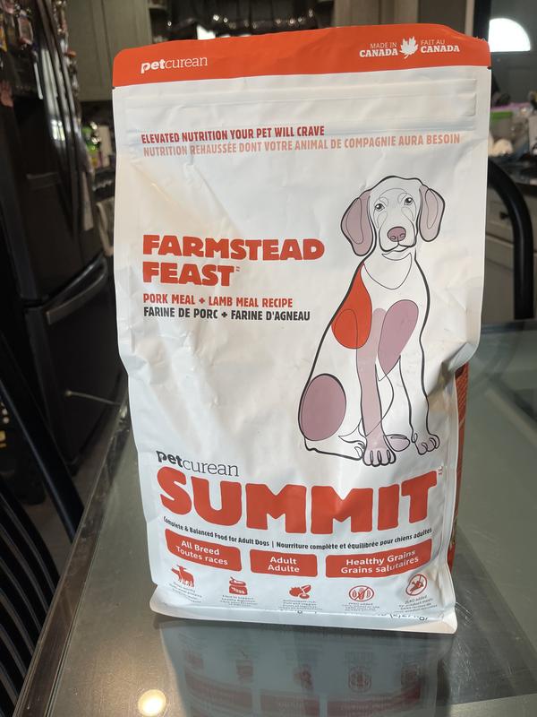 PETCUREAN SUMMIT Farmstead Feast Adult Dry Dog Food, 25-lb bag - Chewy.com