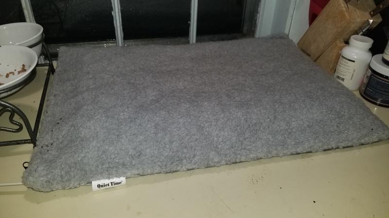 MIDWEST HOMES FOR PETS Quiet Time Reversible Crate Pan Cover Dog & Cat ...