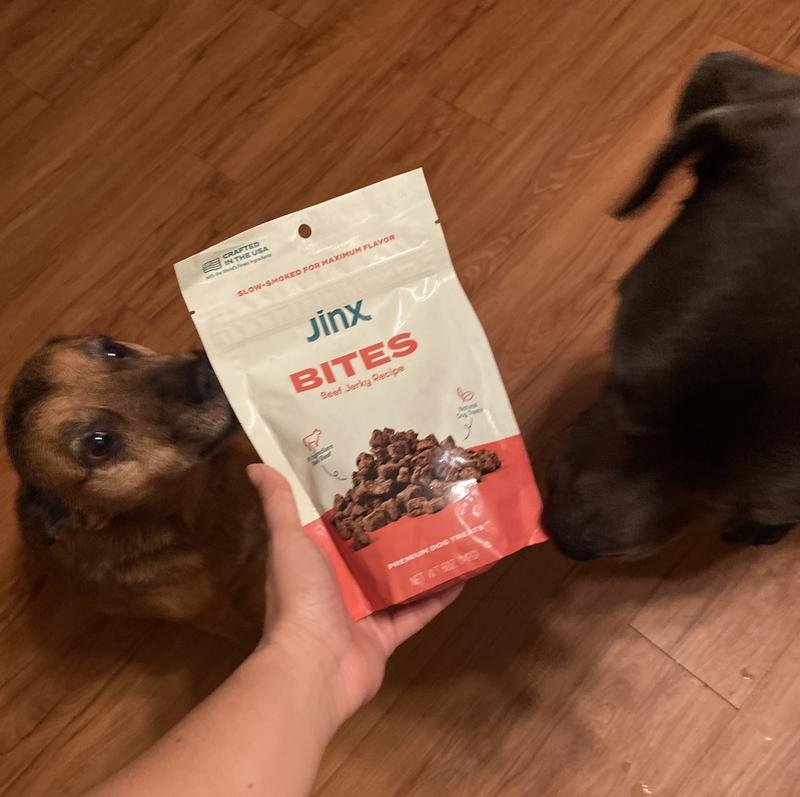 JINX Beef Bites Jerky Dog Treats, 5-oz bag - Chewy.com
