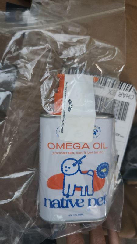 NATIVE PET Omega-3 Fish Oil & Alaskan Salmon Oil Skin & Coat Health ...