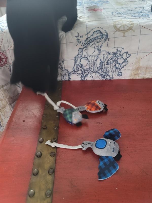 FRISCO Halloween Cutie Bats Plush Cat Toy with Catnip, 3 count - Chewy.com