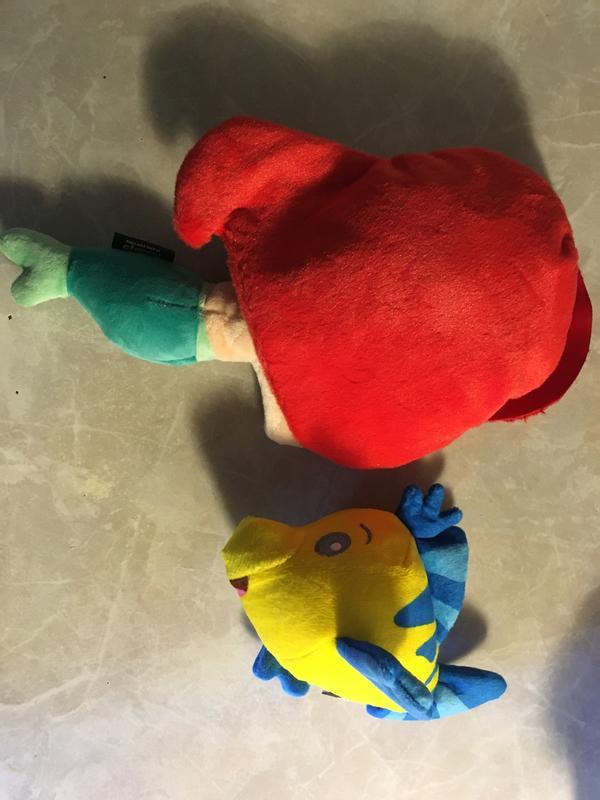 DISNEY Princess Ariel Plush Squeaky Dog Toy, 2 count - Chewy.com