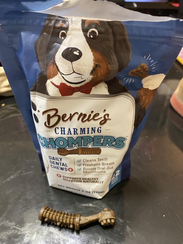 BERNIE'S Charming Chompers Daily Dental Chews X-Small Dog Dental Treats ...