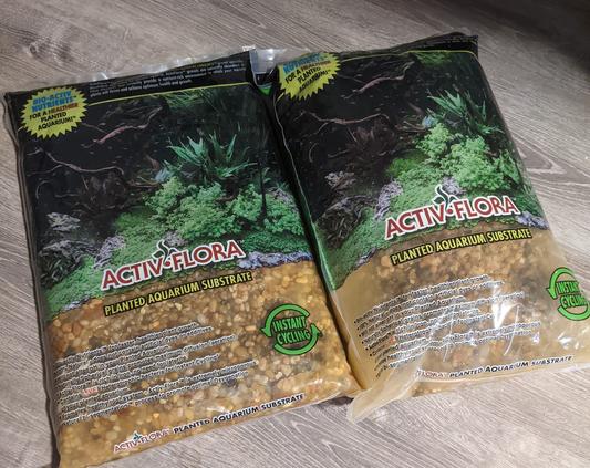 ACTIV-FLORA Planted Aquarium Substrate, Lake Gems, 20-lb bag - Chewy.com