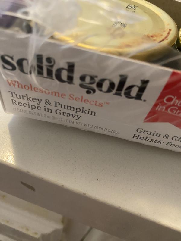 Discontinued - SOLID GOLD Wholesome Selects with Real Turkey & Pumpkin ...