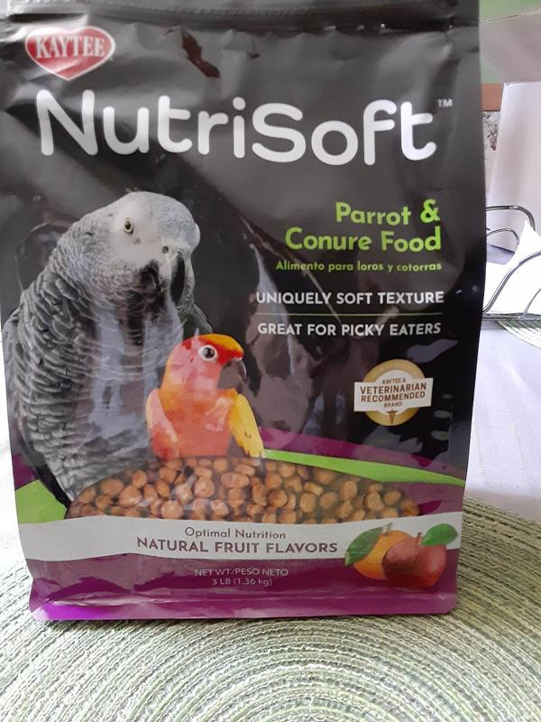 KAYTEE NutriSoft Parrot & Conure Bird Food, 3-lbs - Chewy.com