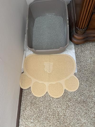 PET MAGASIN Cat Litter Mats, 2-pack, Small - Chewy.com