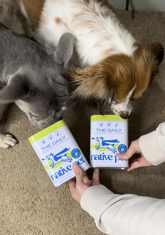 NATIVE PET The Daily Powder 11-in-1 Multivitamin Supplement for Dogs, 7 ...