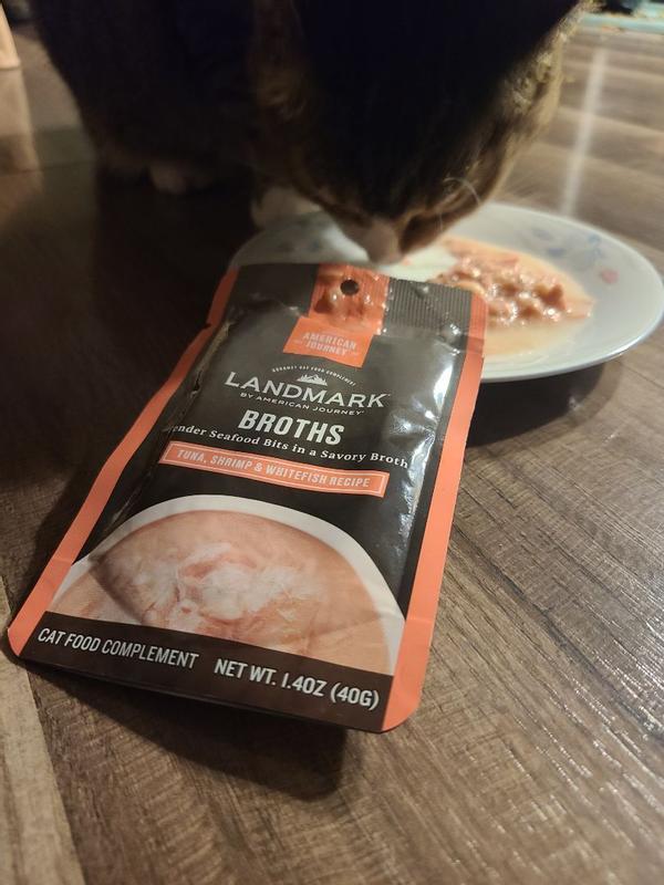 AMERICAN JOURNEY Landmark Broths Tuna, Shrimp and Whitefish Recipe Wet ...