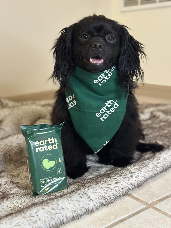 EARTH RATED Hypoallergenic Dirt & Tear Stain Removal Fragrance Free Dog ...