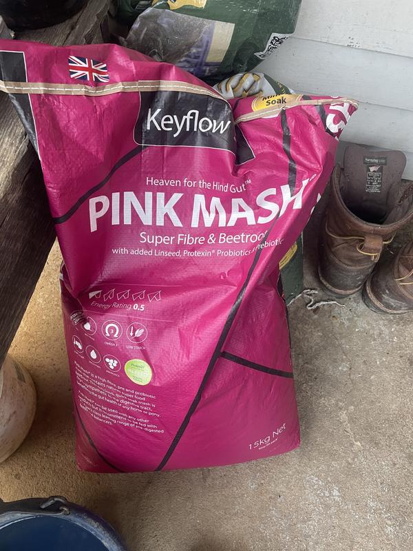 KEYFLOW USA Pink Mash Low Sugar & Low Starch Horse Feed, 33-lb bag ...