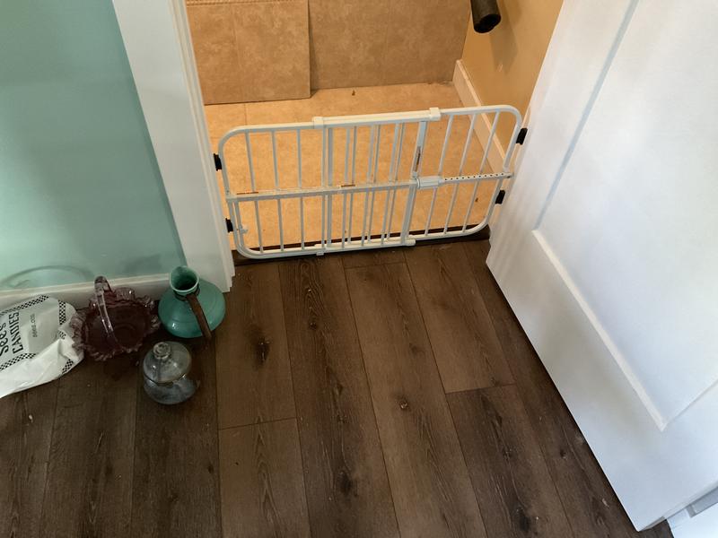 CARLSON PET PRODUCTS Mini Tuffy Expandable Dog Gate with Pet Door ...