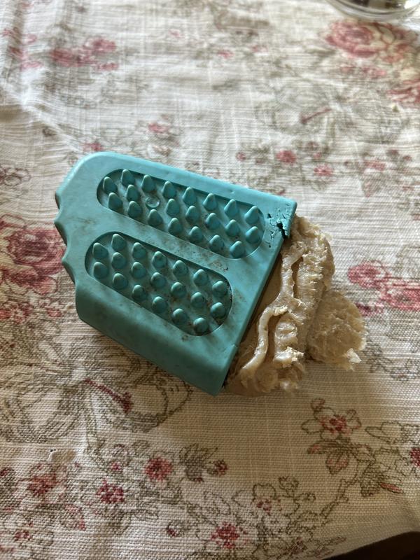 FRISCO Vanilla Flavored Popsicle Rubber & Nylon Chew Dog Toy for Heavy ...