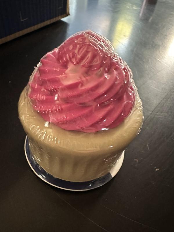 FRISCO Vanilla Flavored Cupcake Rubber Chew Dog Toy for Heavy Chewers ...