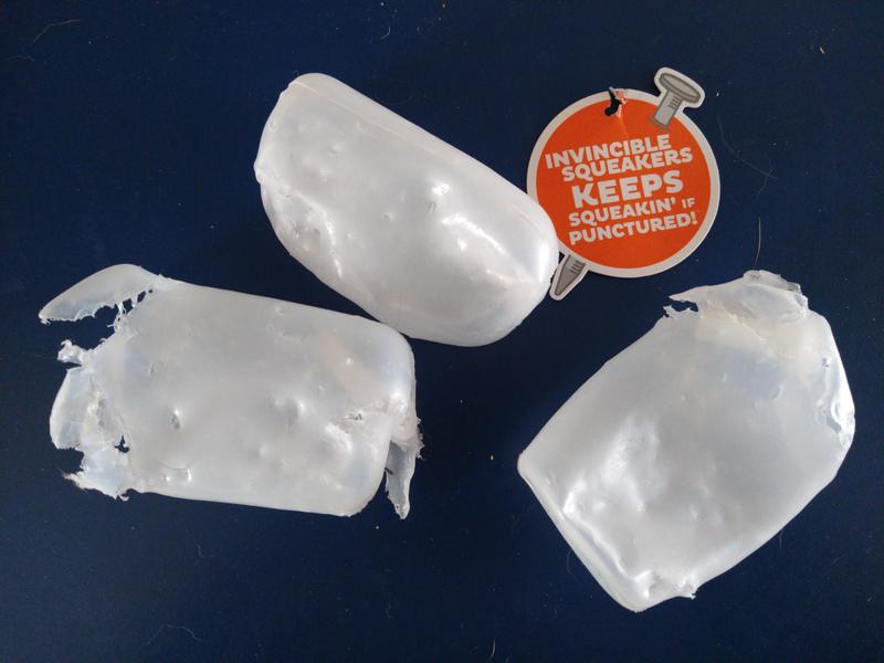 OUTWARD HOUND Invincibles Snakes Blue/Green Squeaky Stuffing-Free Plush ...