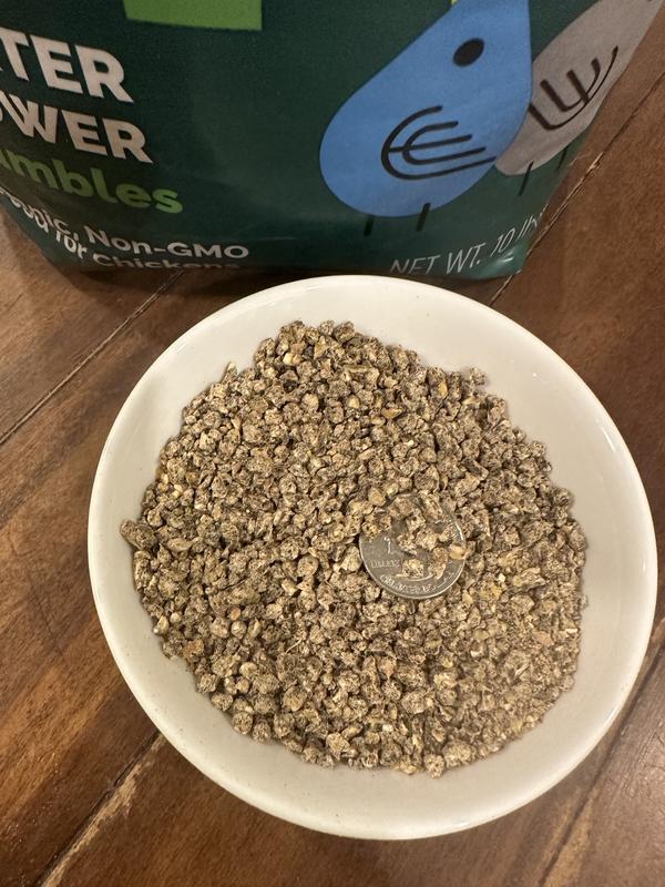 HEN UP Starter Grower Organic Non-GMO 18% Protein Chicken Feed, 25-lb ...