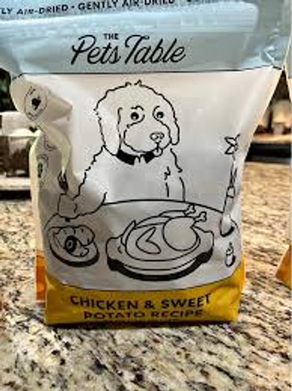 THE PETS TABLE Chicken & Sweet Potato Air-Dried Dog Food, 48-oz bag ...