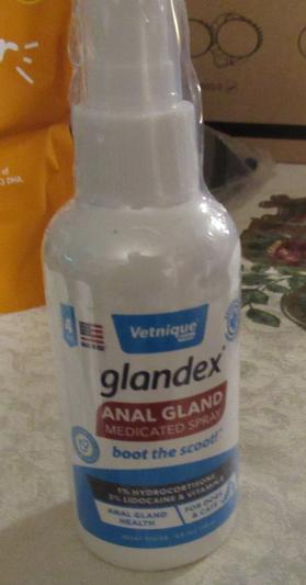 VETNIQUE LABS Glandex Anal Gland Medicated Anti Itch Spray for Dogs ...