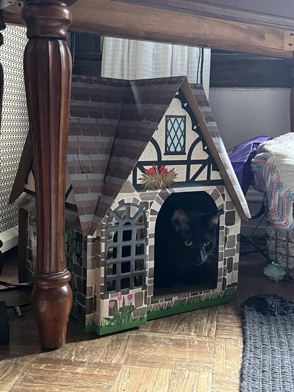 Out of Stock - FRISCO Tudor House Cardboard Cat House - Chewy.com