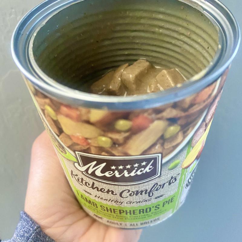 MERRICK Kitchen Comforts Lamb & Rice Wet Dog Food, 12.7-oz can, case of ...