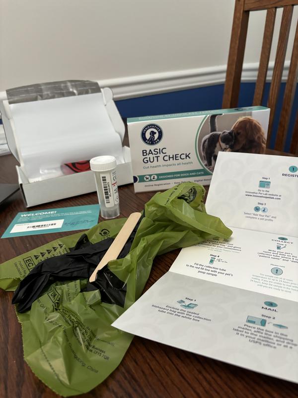 INNOVATIVE PET LAB Basic Dog & Cat Gut Check Kit - Chewy.com