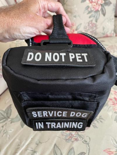 INDUSTRIAL PUPPY Service Dog Harness Saddle Bag, 2 count - Chewy.com