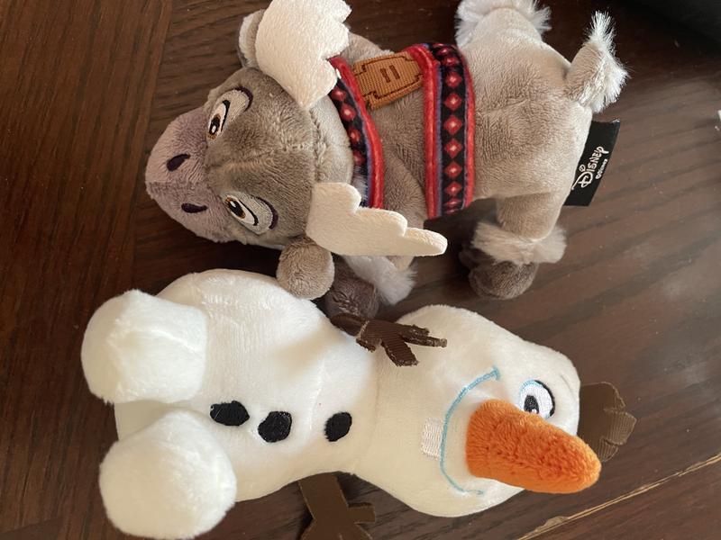 DISNEY Frozen's Olaf & Sven Plush Cat Toy with Catnip, 2 count - Chewy.com