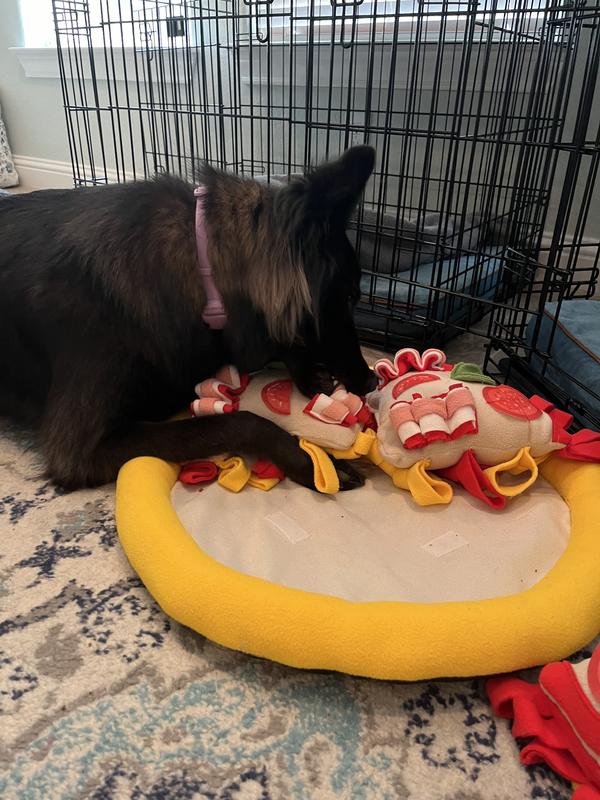 FRISCO Pizza Snuffle Mat, Yellow, Medium - Chewy.com