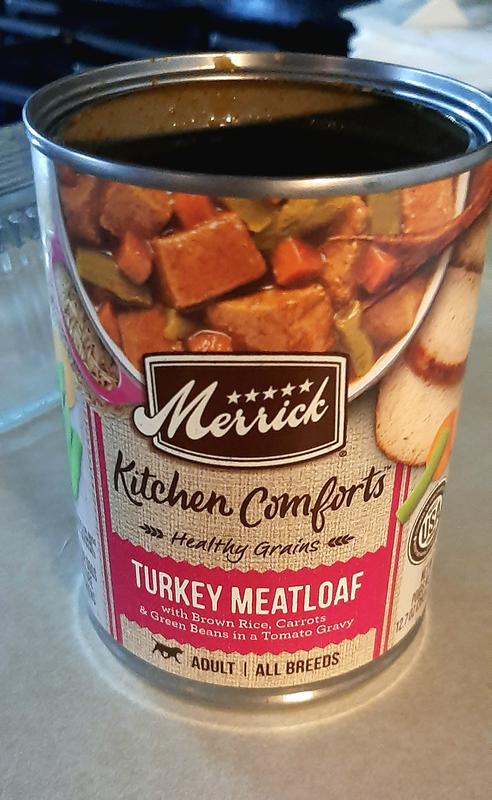 MERRICK Kitchen Comforts Healthy Grains Turkey Meatloaf with Brown Rice ...