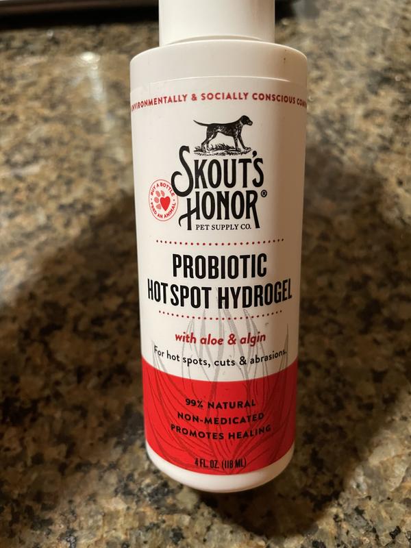 SKOUT'S HONOR Probiotic Hot Spot Hydrogel, 4-fl oz bottle - Chewy.com