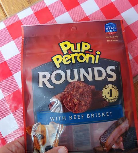 PUP-PERONI Rounds Beef Brisket Dog Treats, 20.5-oz pouch - Chewy.com