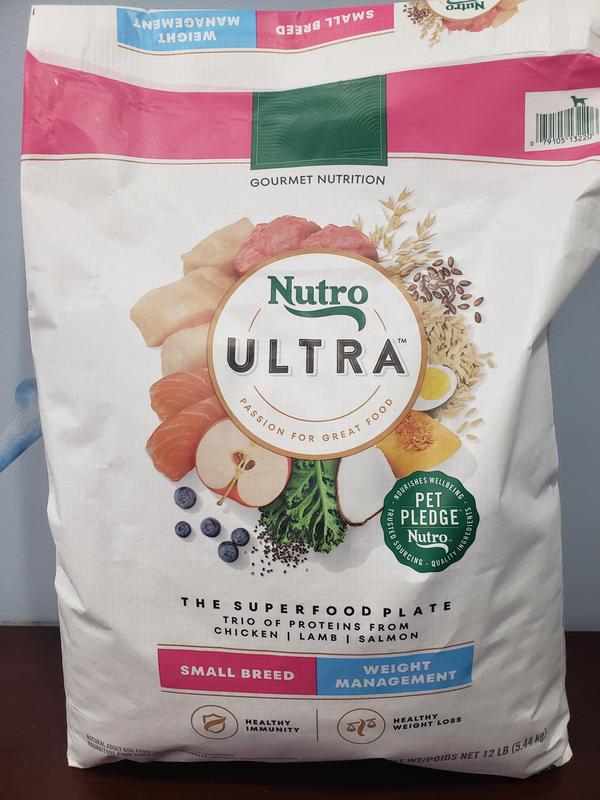 NUTRO Ultra Adult Weight Management Small Breed High Protein Chicken ...