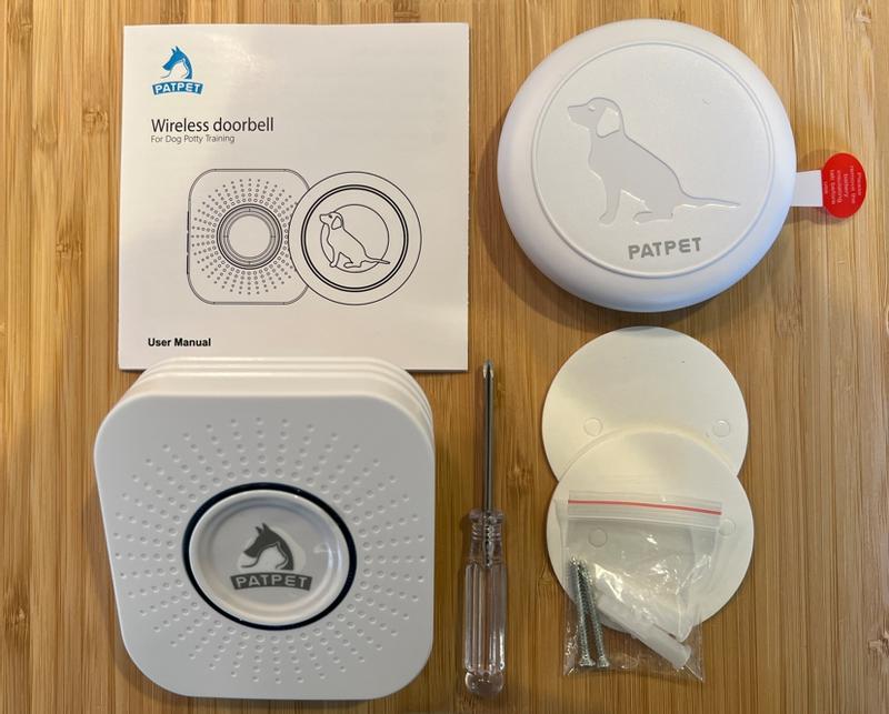 PATPET Smart Training Doorbell Potty Communication Dog & Cat Toy, White ...