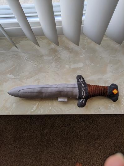 Discontinued - FRISCO Mythical Mates Viking Sword Ballistic Nylon Plush ...