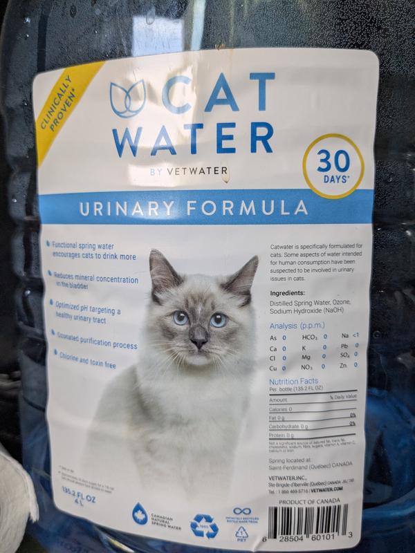 CATWATER pH Balanced Urinary Support Cat Water, 135.2-oz, 2 count ...