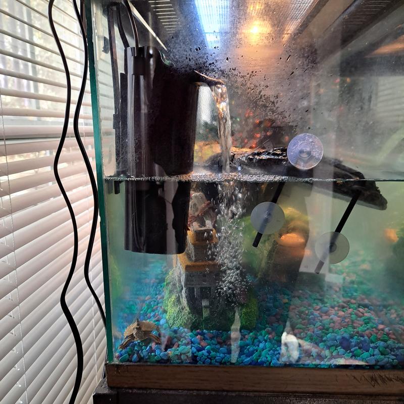 TETRA Whisper Internal Aquarium Power Filter with BioScrubber, 5-10 gal ...