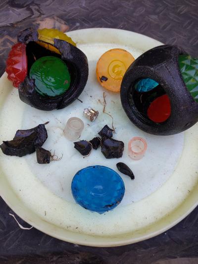 MULTIPET Doglucent TPR Dental Diamond Ball Dog Toy, 1 count - Chewy.com