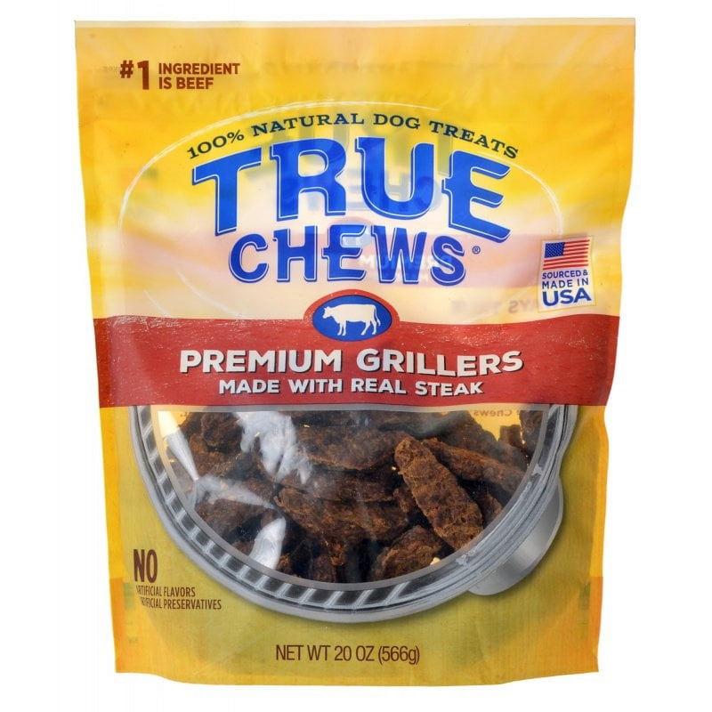 BLUE BUFFALO True Chews Premium Grillers with Real Steak Grain-Free Dog ...