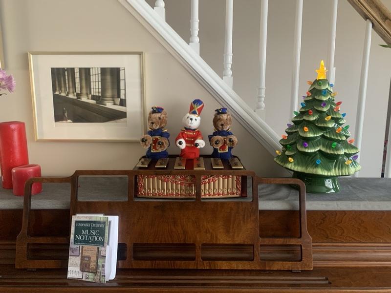 Mr. Christmas 10 in. Animated Bandstand Bears in the Seasonal ...