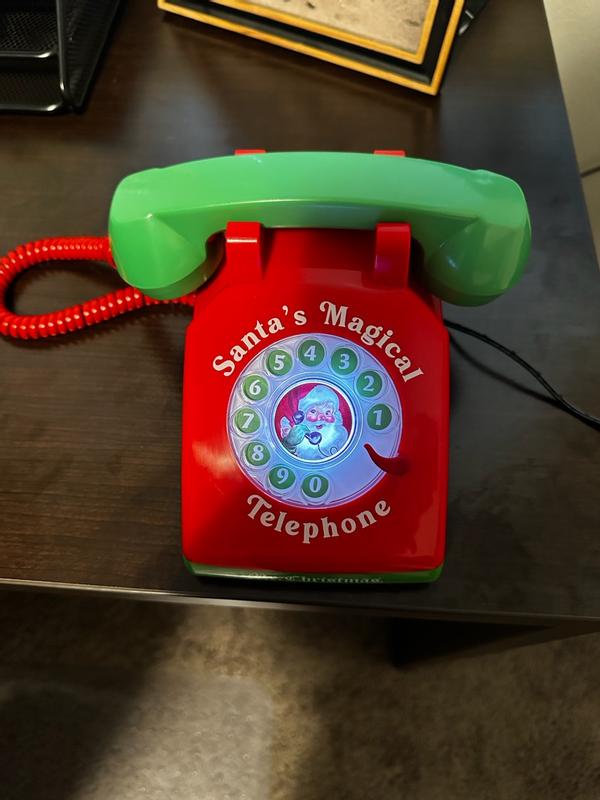 Mr. Christmas Santa's Magical Telephone in the Christmas Decor ...
