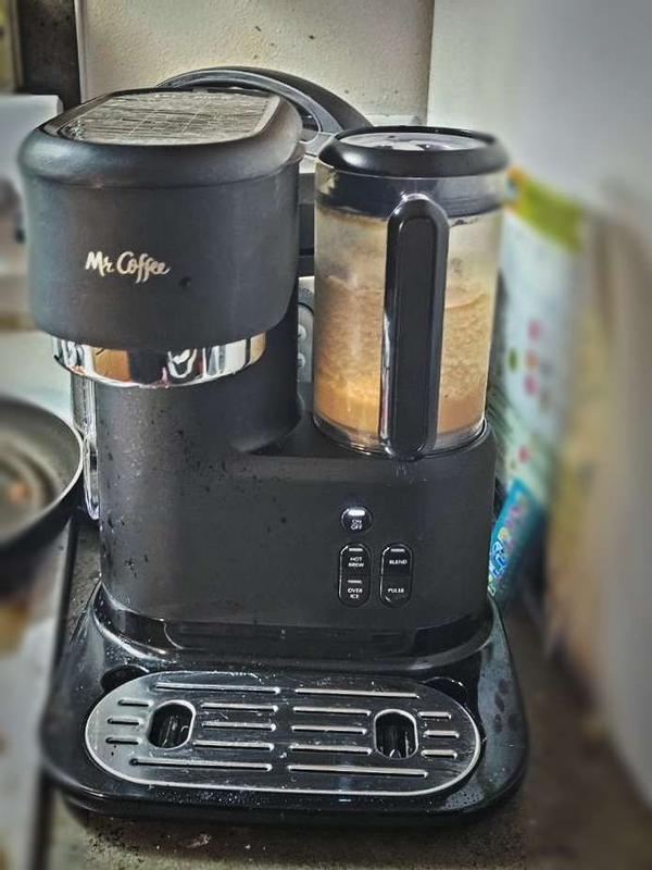 Mr. Coffee Single-Serve Coffee Maker with 2 Cups Water Reservoir (Black ...