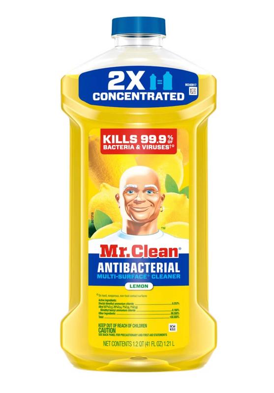 Mr. Clean REMOVE - Lemon Scent Concentrated Multi Surface Cleaner ...
