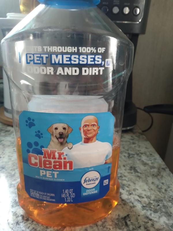 Mr. Clean 128-fl oz Febreze Odor Defense Liquid All-Purpose Cleaner at ...