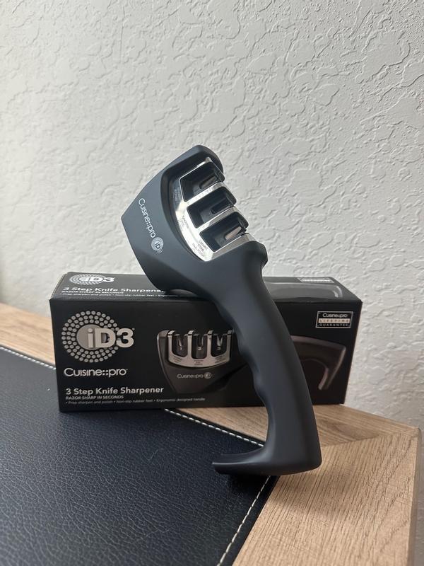 Cuisine::pro® Id3 3 step Knife Sharpener - Macy's