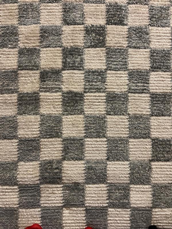 Nourison Home 2 x 7 (ft) Loomed Synthetic Ivory Blue Rectangular Indoor ...
