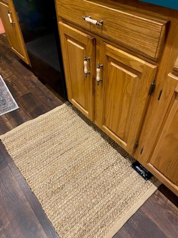 Nourison Home Natural Jute 2 X 12 (ft) Jute Natural Indoor Solid ...