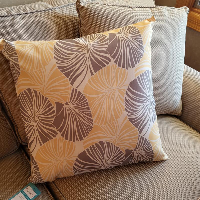 Waverly Waverly Pillows 20-in x 20-in Blue Square Indoor Decorative ...