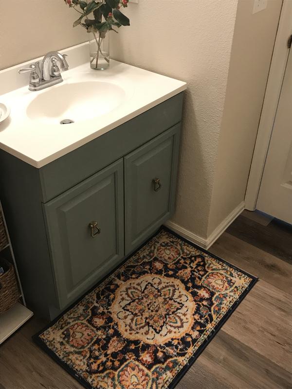 Nourison Passion 8 X 10 (ft) Navy Multicolor Indoor Medallion Vintage ...