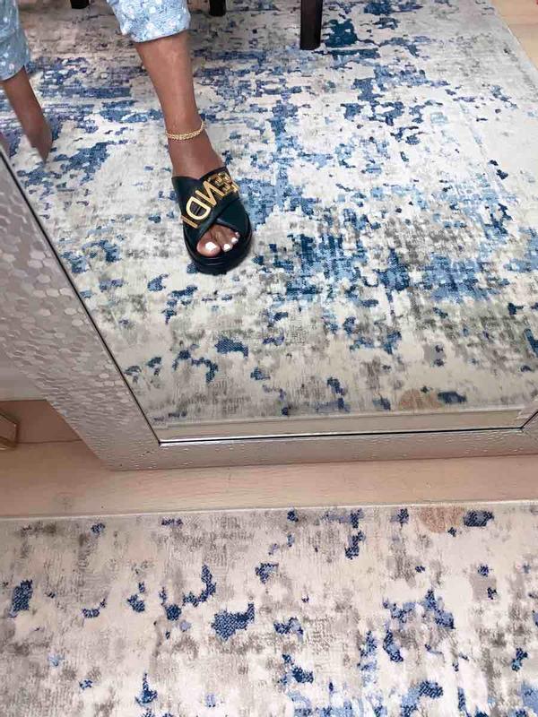 Fendi Fendigraphy Platform Slide Sandal (Women) | Nordstrom